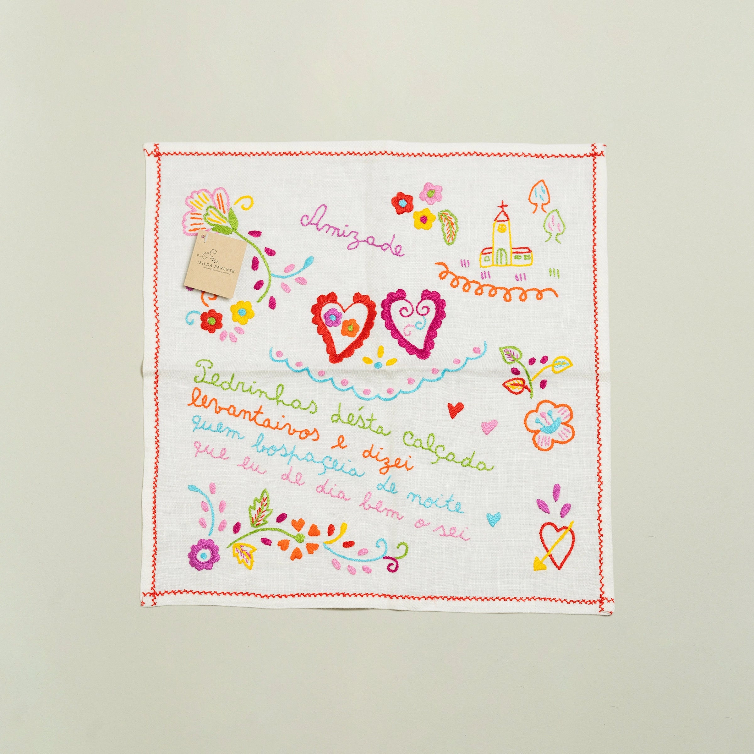 Portuguese Love Handkerchief- Large – Fount Concept Store